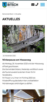 Gemeinde Bitsch | indual GmbH