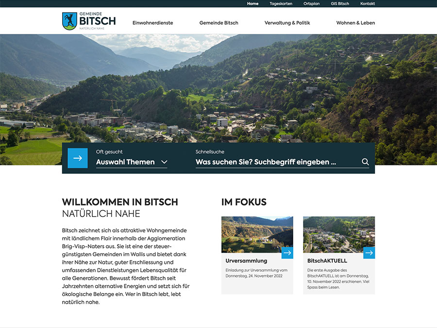 Gemeinde Bitsch | indual GmbH
